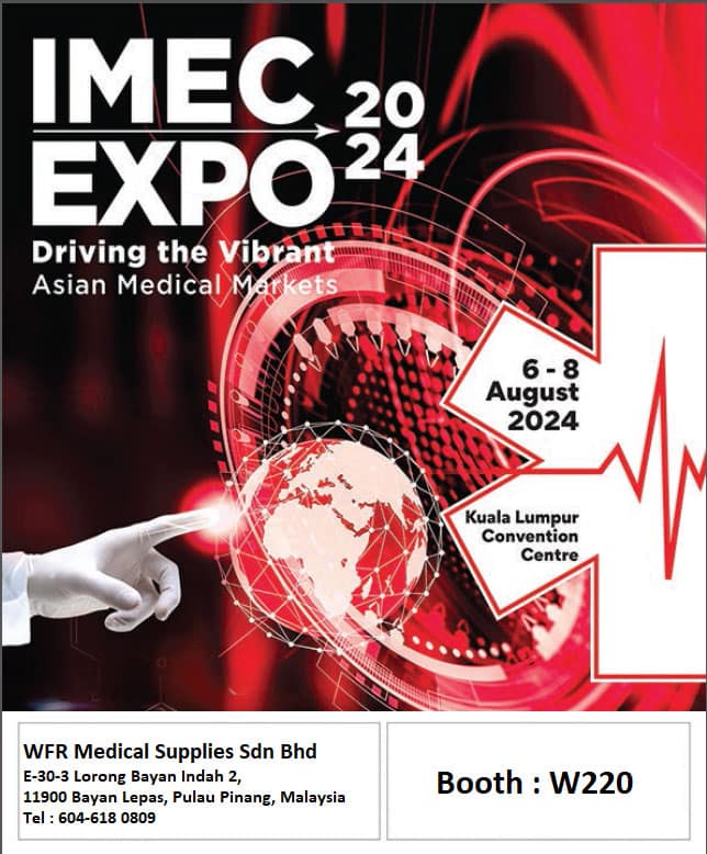 IMEC 2024 6-8 August KLCC - WFR Medical Supplies