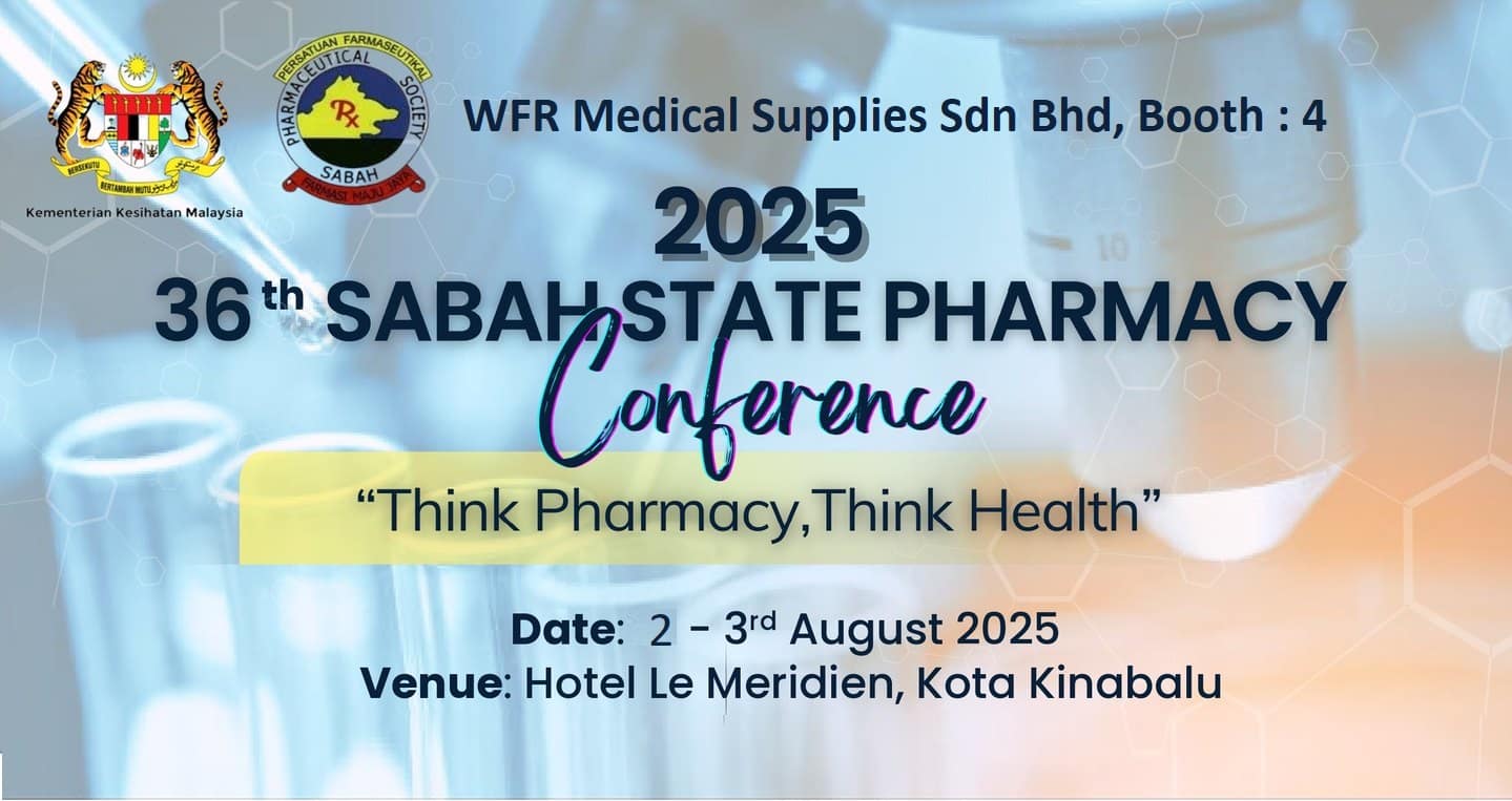 36th Sabah State Pharmacy Conference, Booth 4 - WFR Medical Supplies